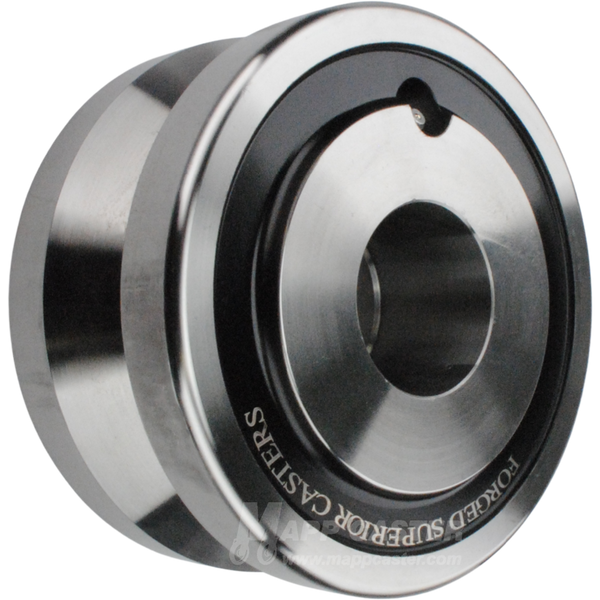 6" x 3" Forged Steel V-Groove Wheel - 6,000 Lbs Capacity ...