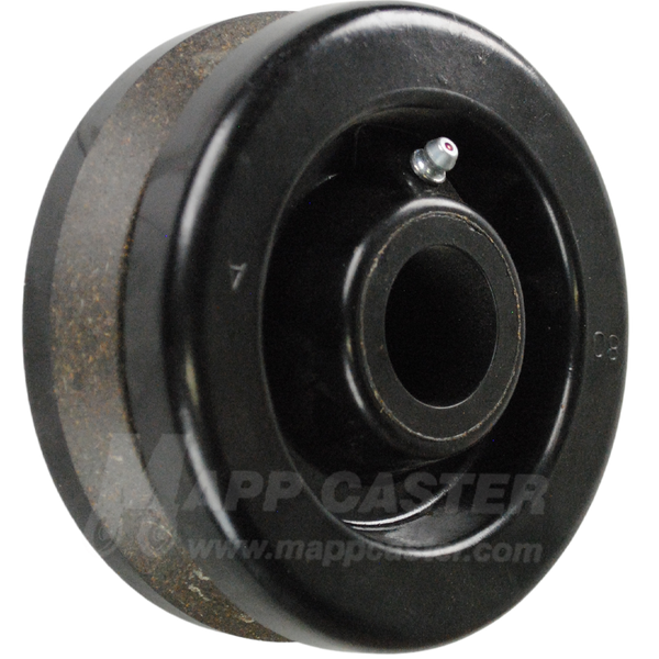 5" x 2" Phenolic V-Groove Wheel - 750 Lbs Capacity – GroovedWheels.com